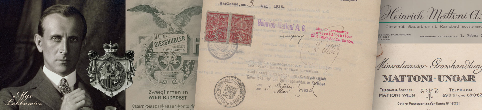 Max Lobkowicz kupuje firmu Mattoni A.G. - Muzeum Bílinská kyselka ...